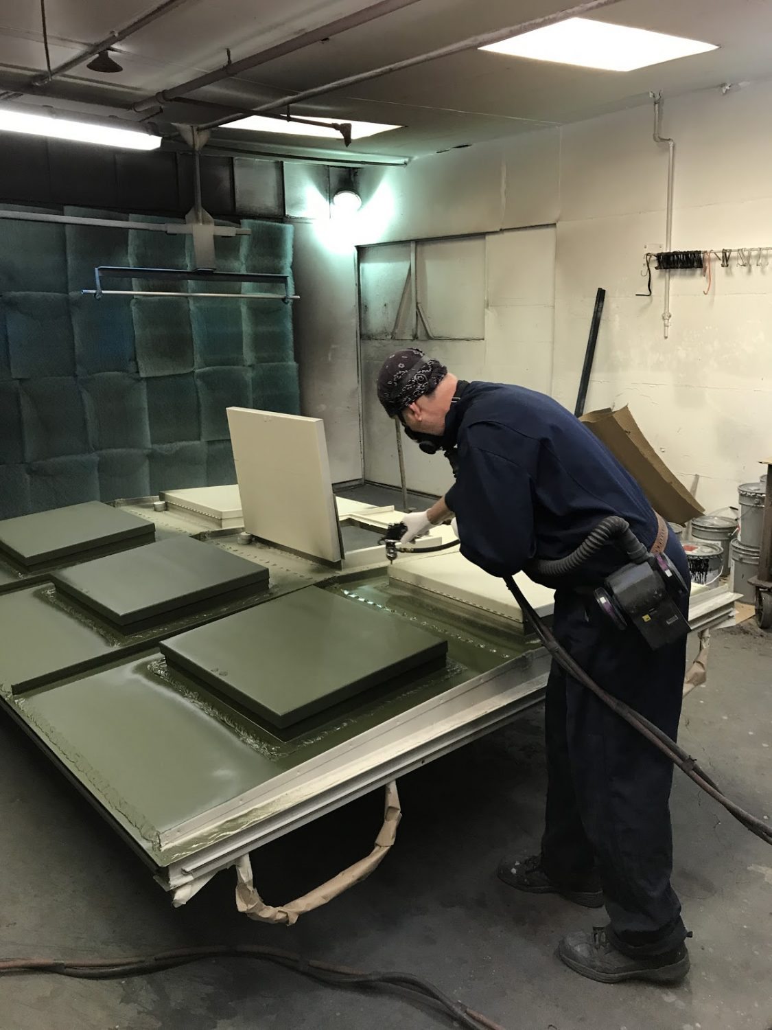 CARC Painting - Penn Metal Fabricators